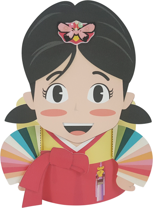 Hanbok Papercraft(Girl) – Kamibot Pi - PaperCraft VN