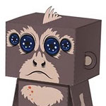 Spider Monkey - PaperCraft VN