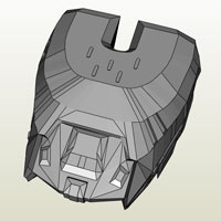 Warrior Spartan Four Shoulderl - PaperCraft VN