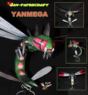 #469 Yanmega - PaperCraft VN