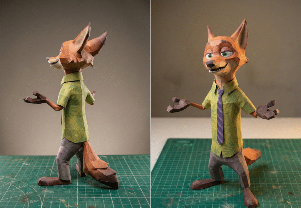 Nick Wilde - PaperCraft VN